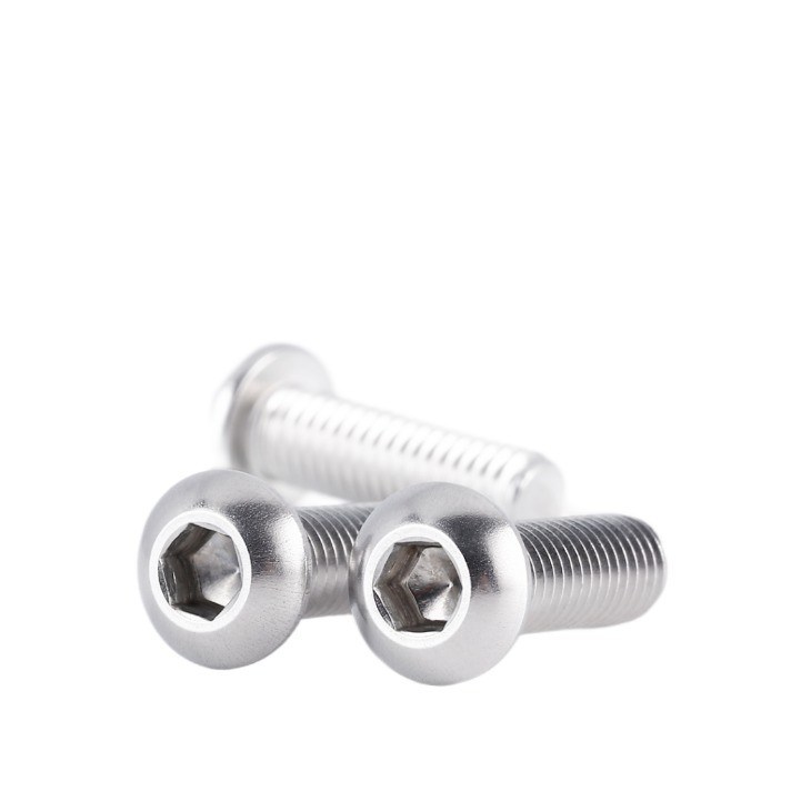Stainless Steel 304 M3 M4 M5 M6 M8 Hex Socket Driver Truss Head Big Button Head Machine Screw